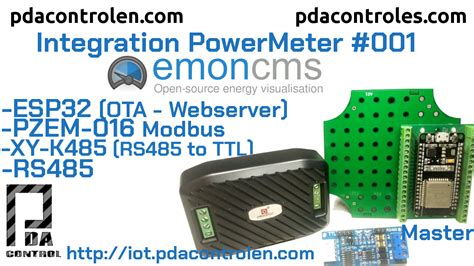 Esp32 Modbus Meter Pzem 016 Rs485 And Emoncms Platform 001 Pdacontrol