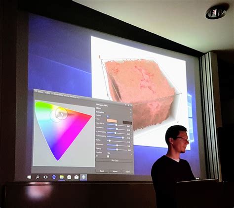 Inviwo On Twitter Martin Demoing His Results From His