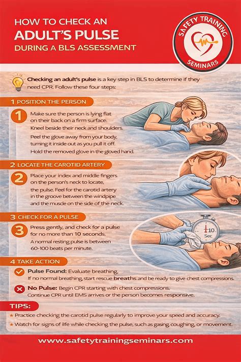 How To Check An Adults Pulse During A Bls Assessment Sacramento Cpr