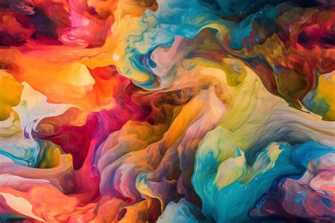 Premium Ai Image Seamless Artistic Background Of Colored Diffusing