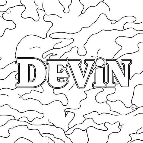 Best Devin Coloring Pages Free Printable Pdf