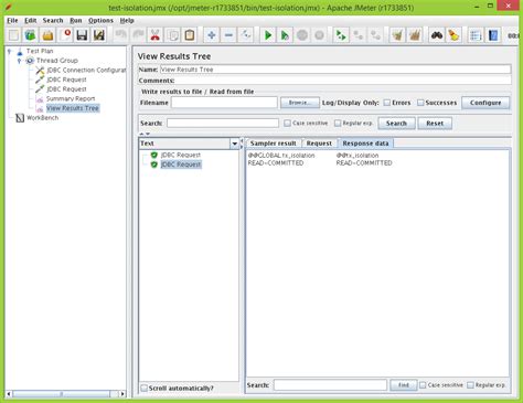 Jdbc Connection Configuration Transaction Isolation Level Not