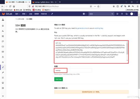 idea通过ssh方式拉取gitlab上的项目方法 idea拉取gitlab代码 mob64ca13fae001的技术博客 51cto博客