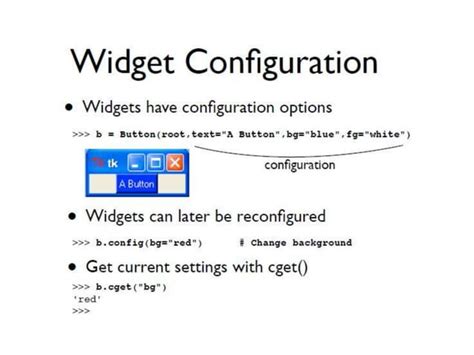 PYTHON TKINTER GUI PART Ppt