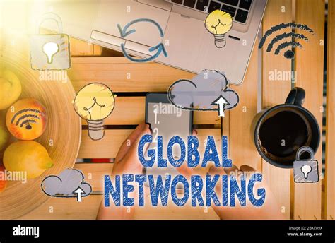 Handwriting Text Global Networking Conceptual Photo Communication