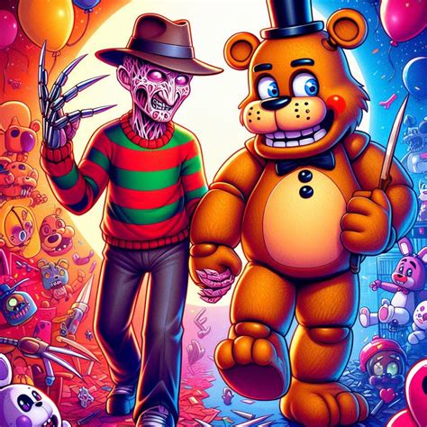 Freddy Meets Freddy Ai Generated By Joshuaecw21985 On Deviantart