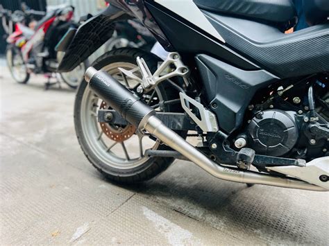 Fullset Leovince Exhaust For Honda Sonic Winner Suzuki Satria Fi