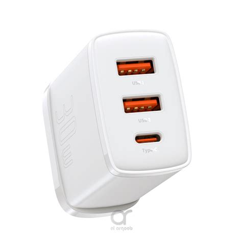 Baseus W Compact Quick Charger Port Uk Travel Adapter