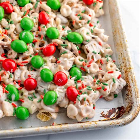 Christmas White Trash Recipe Sweet Chex Mix Barefoot In The Pines