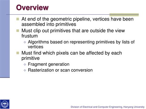 PPT Computer Graphics Rasterization PowerPoint Presentation Free Download ID 2400363