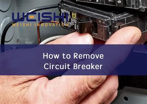 How To Remove A Circuit Breaker