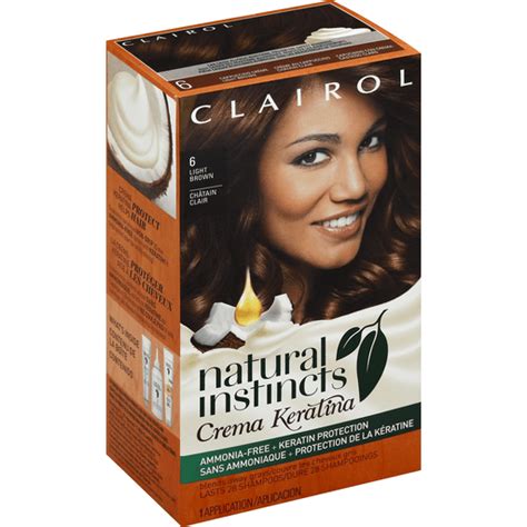 Light Brown Hair Dye Box