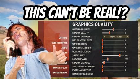 These Rust Settings Could Break The Game Youtube