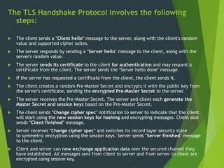 Transport Layer Security TLS PPTX Internet Computing