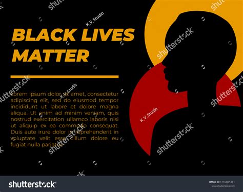 Vektor Stok Stop Racism Icon Motivational Poster Against Tanpa Royalti
