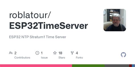 GitHub Roblatour ESP TimeServer ESP NTP Stratum Time Server