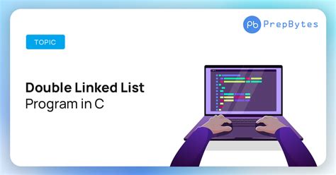 doubly linked list program in c