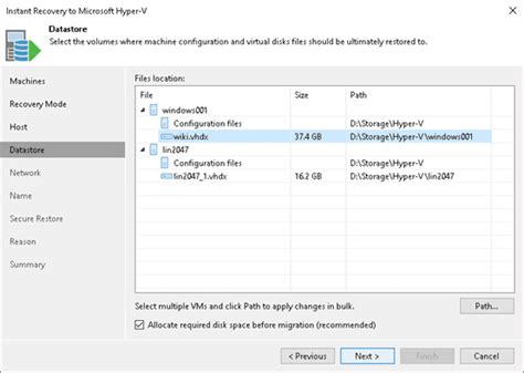 How To Perform Veeam Instant Recovery For Azure To Hyper V