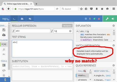 tester does not work in firefox 47 and possibly other versions