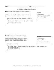 Efficient Linked List Methods Skip Double Nodes Course Hero