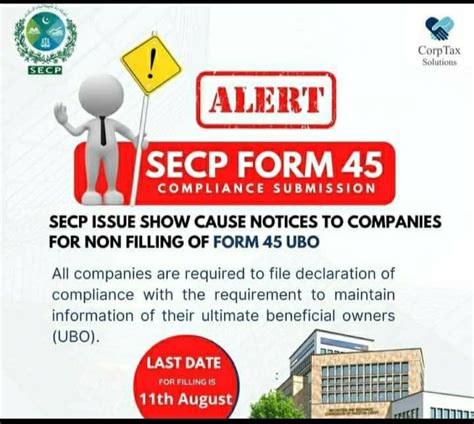 Smartax Secp Has Issued Above Notice To Make Compliance