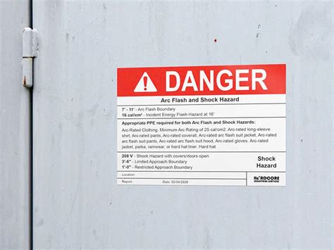 Arc Flash Labels Durable And Compliant Safety Labeling