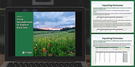👉 using excel to evaluate statistics teacher made