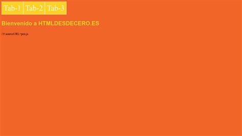 Tabs Html Css Js
