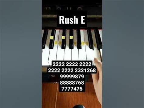 Rush E Piano Tutorial Pianotutorial Piano Shorts Piano Tutorial Hands Tutorial Ruse