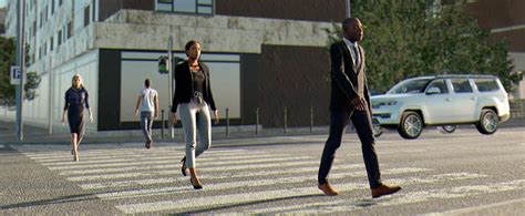 Aisim Accelerating Simulation With Photorealistic Renderpeople Models Renderpeople