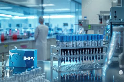 Diagnostic Testing For Human Metapneumovirus Hmpv In Laboratory Stock