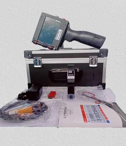 Plastic Body Mrp Batch Coding Handheld Machine 30 To 50mtr Min Model Name Number Inkjet