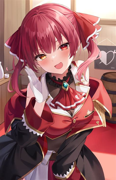 Houshou Marine And Houshou Marine Hololive Drawn By Hitsukuya Danbooru