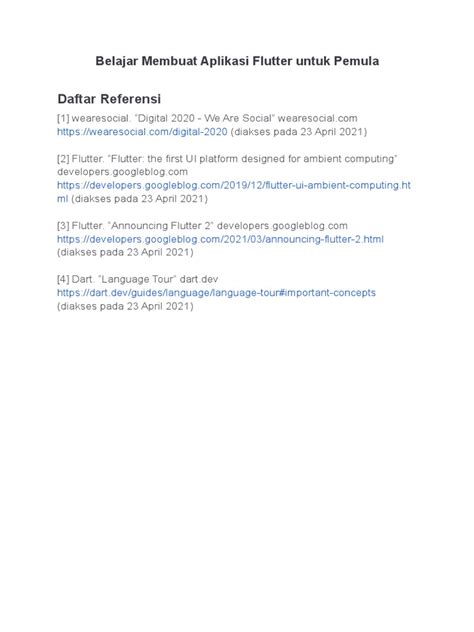 belajar membuat aplikasi flutter untuk pemula pdf