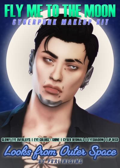 Fly Me To The Moon Cyberpunk Makeup Kit Tumbex
