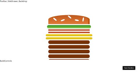 Burger Builder Codesandbox