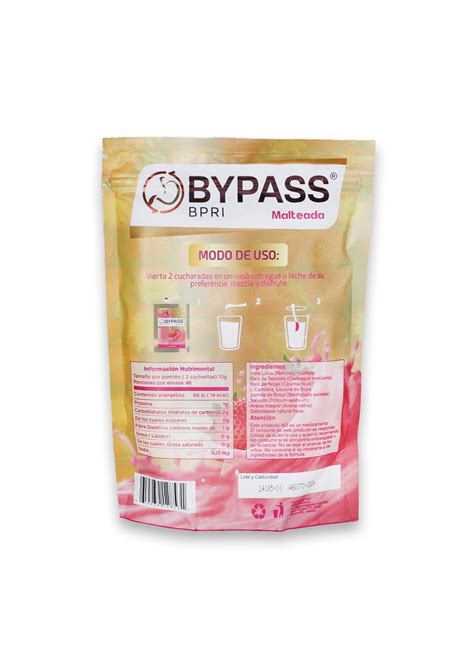 Malteada Bypass Sabor Fresa Nutrilifemax