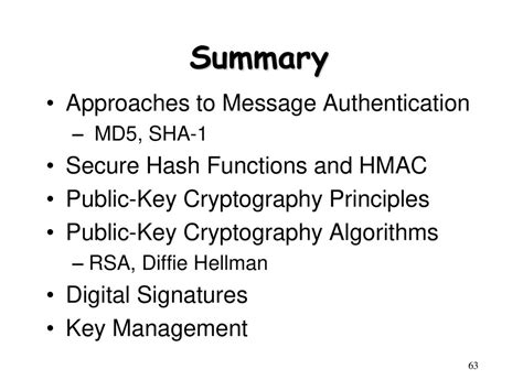 Public Key Cryptography And Message Authentication Ppt Download
