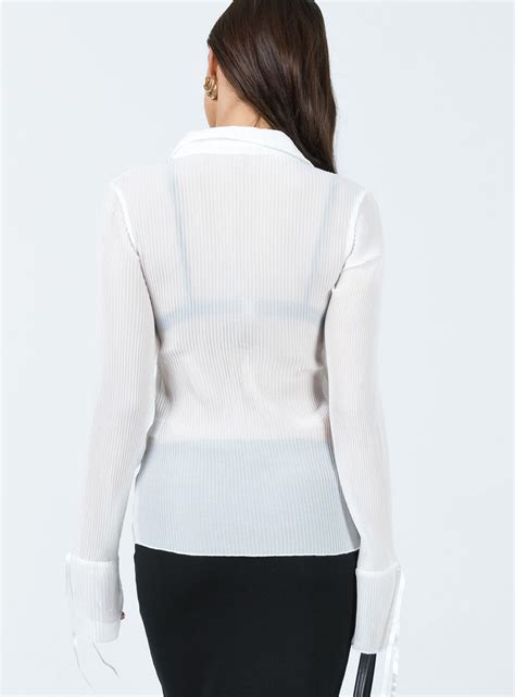 ravil shirt white princess polly usa