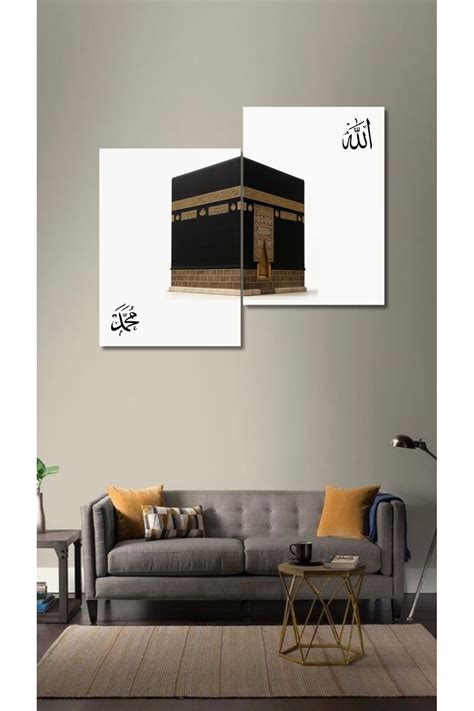 Mivora İki Parçalı Kâbe Temalı Tablo Fiyatı Yorumları