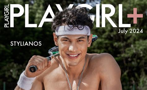 Playgirl July 2024 Stylianos Playgirl