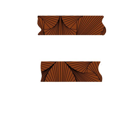 Patterned Washi Tape With Color Variations 24509764 Png