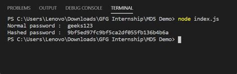Nodejs 中使用 Md5 模块的密码散列 码农参考 Nodejs 中使用 Md5 模块的密码散列 码农参考
