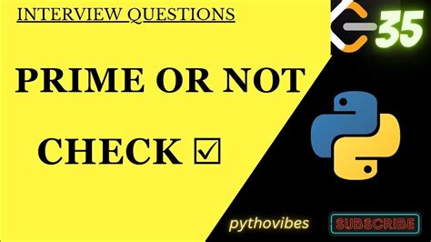 Python Program To Check Prime Number Prime Number Check Youtube