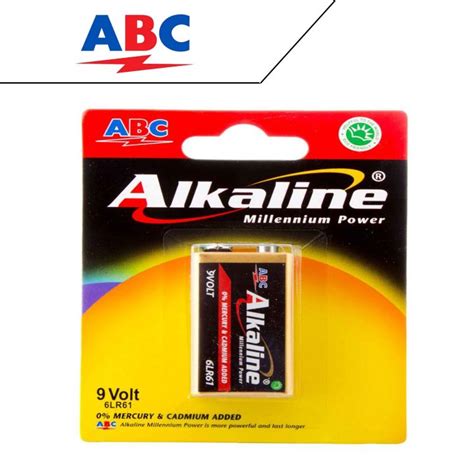 Abc Alkaline Baterai Kotak Lr Volt Hitam Blister Pack Lazada Indonesia