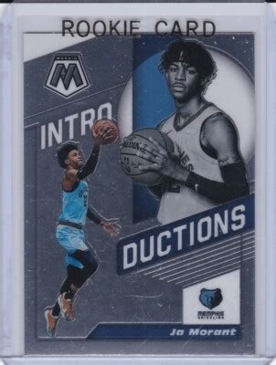 Ja Morant Rookie Card 2019 Mosaic Introductions Rc Memphis Grizzlies