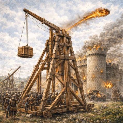 Medieval Siege Weapons Trebuchet