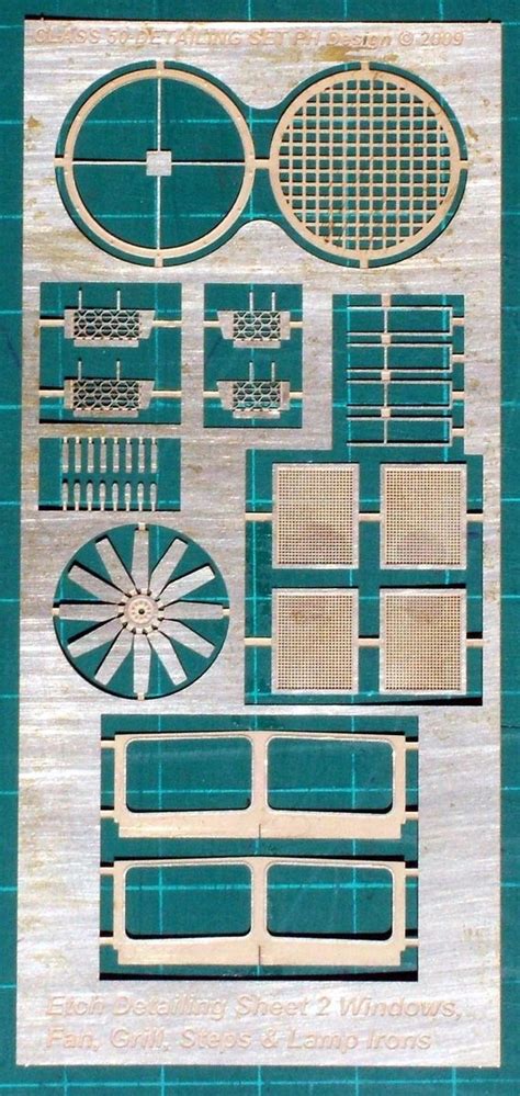 4mm Class 50 Etch Detailing Sheet 2