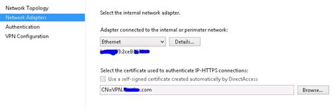 Andreas Ganis Blog Setting Up Directaccess Server 2012