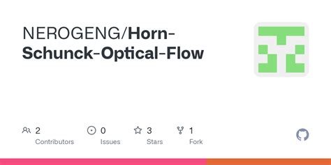 Github Nerogenghorn Schunck Optical Flow